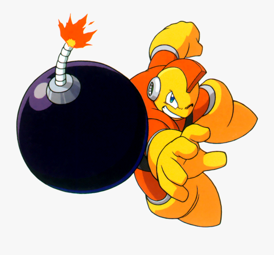 Mega Man Bomb Man Clipart , Png Download - Bomb Man Mega Man , Free ...