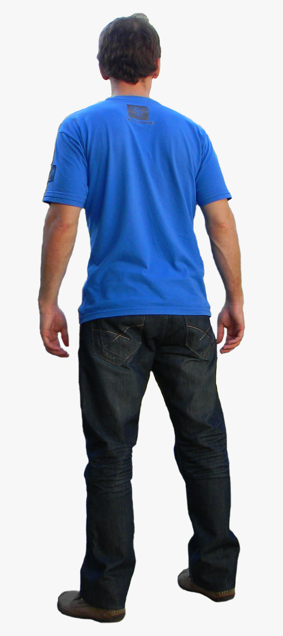 Man Standing Back Side Png , Free Transparent Clipart - ClipartKey