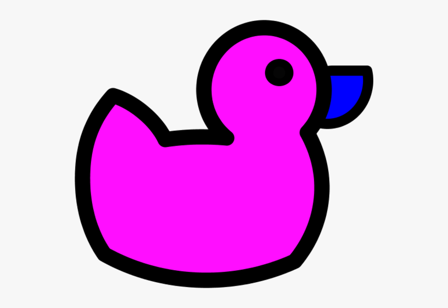 Transparent Ducks In A Pond Clipart - Pink Cartoon Duck , Free ...