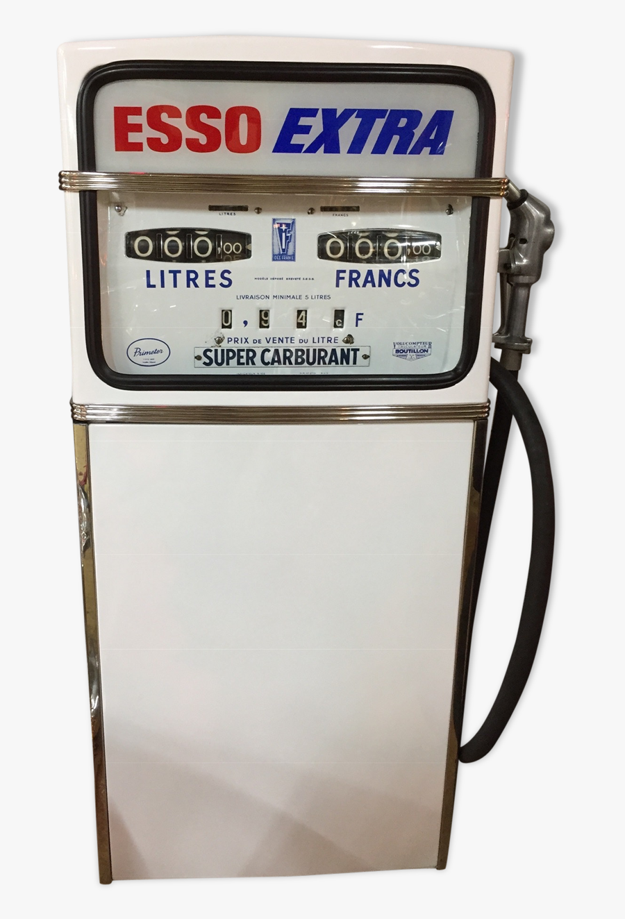 Old Esso Extra Gasoline Pump" Src="https , Free Transparent Clipart ...