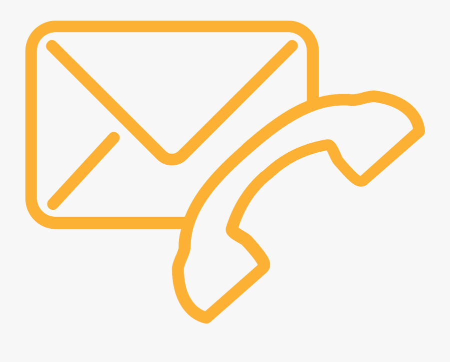 Envelope And Phone - Email Icon Blue , Free Transparent Clipart ...