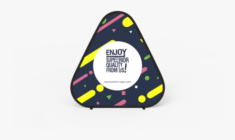 Triangle Pop Up A Frame Banner - Illustration , Free Transparent ...