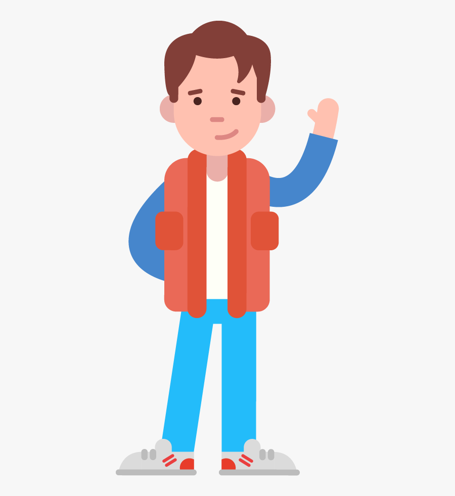 New Kid - Kid Standing Cartoon Png , Free Transparent Clipart - ClipartKey