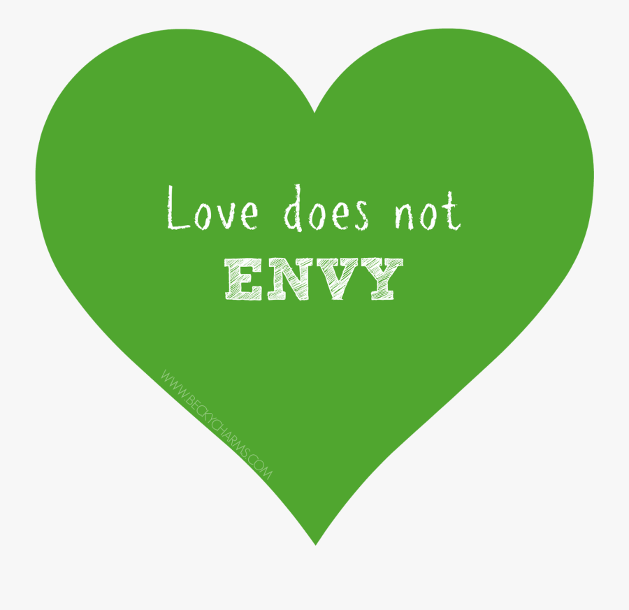 Green With Envy Clipart - Heart , Free Transparent Clipart - ClipartKey