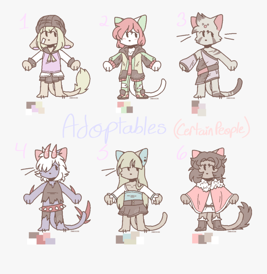 Adoptables - Cartoon , Free Transparent Clipart - ClipartKey