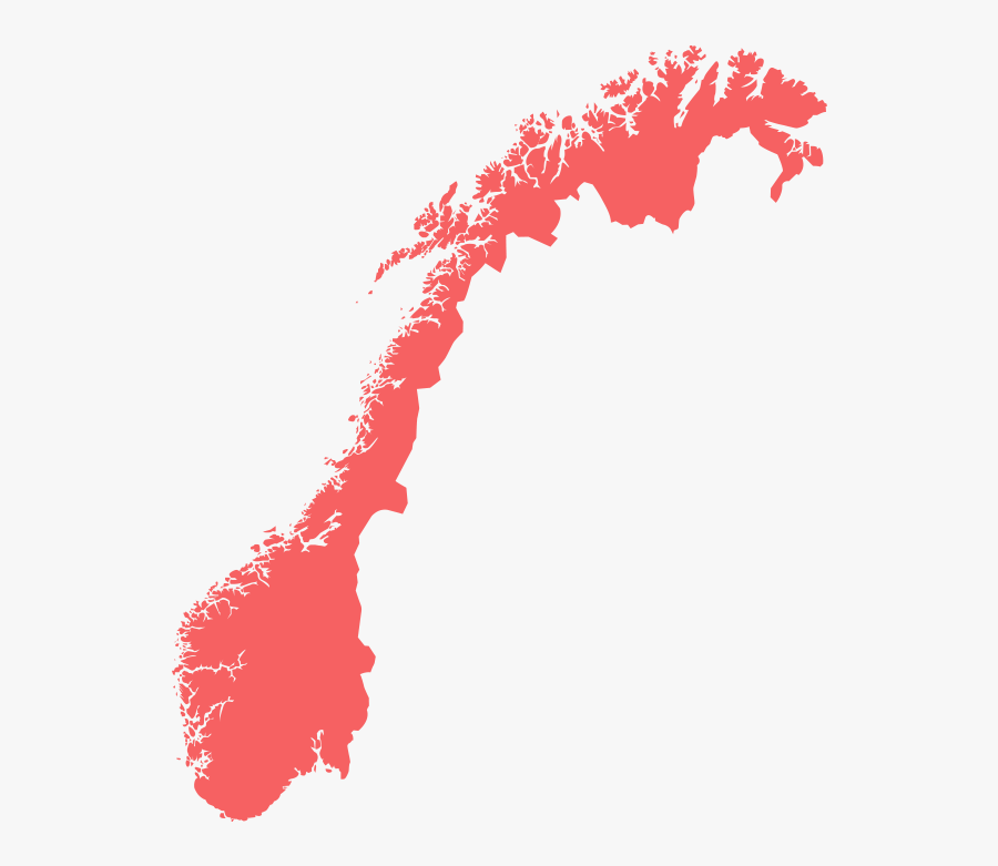 Norway Map Transparent , Free Transparent Clipart - ClipartKey