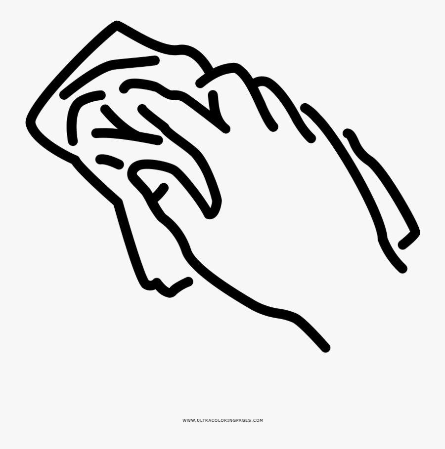 Wipe Coloring Page - Limpiar Dibujo , Free Transparent Clipart - ClipartKey