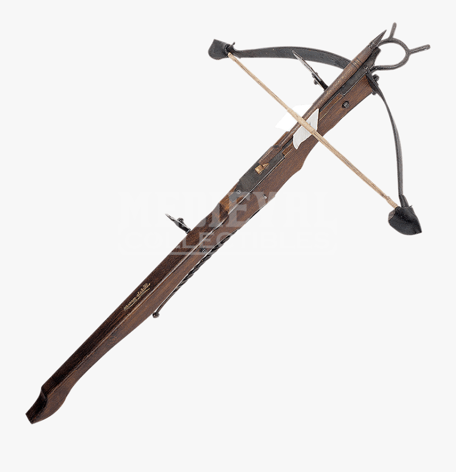 Clip Art Large Th Century Me - Transparent Crossbow Png , Free ...