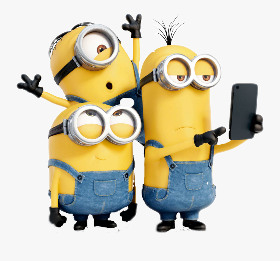 Selfie Smile Friends Stiker - Minions Png , Free Transparent Clipart ...