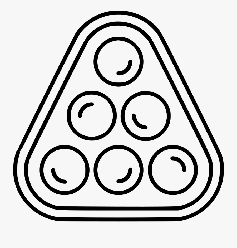 Billiards - Line Art , Free Transparent Clipart - ClipartKey