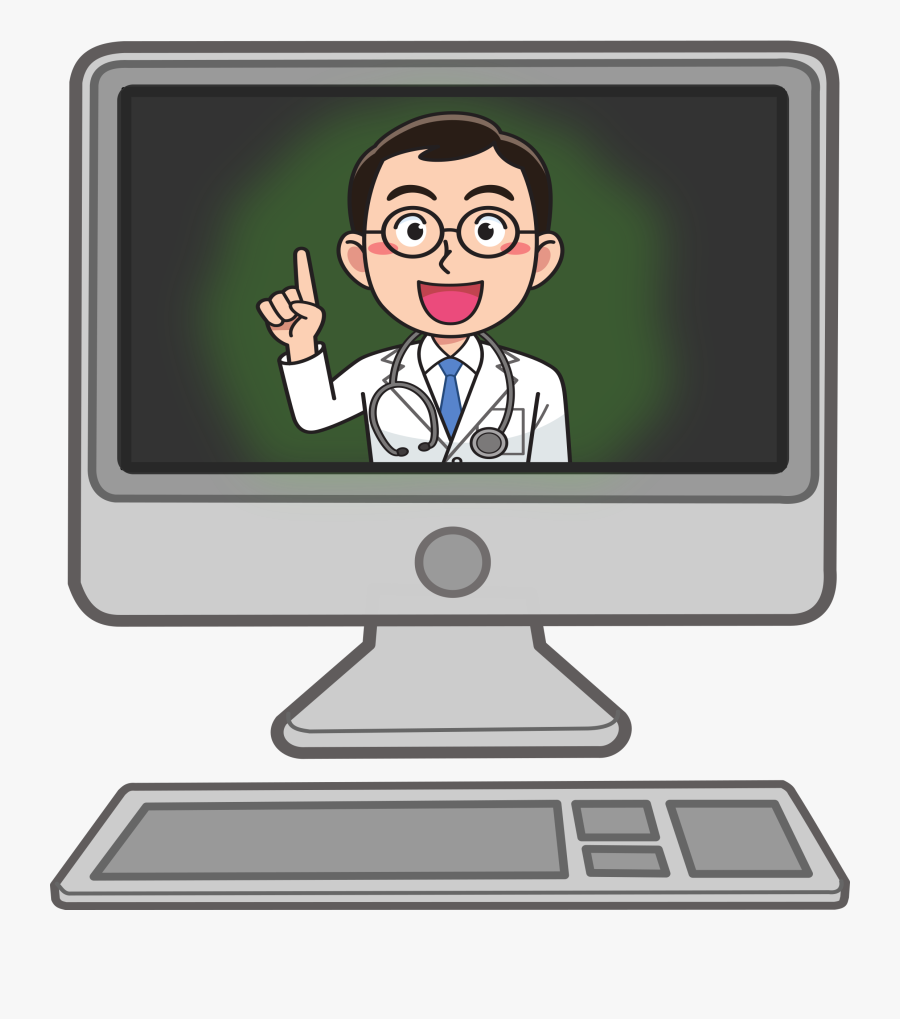 Computer Clipart Doctor - Mac Computer Clip Art , Free Transparent ...