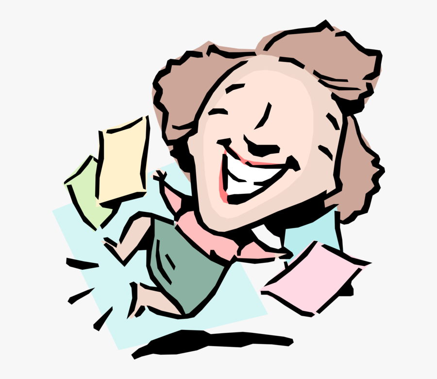 Joy Clipart Elated - Cartoon Woman Jumping For Joy , Free Transparent ...
