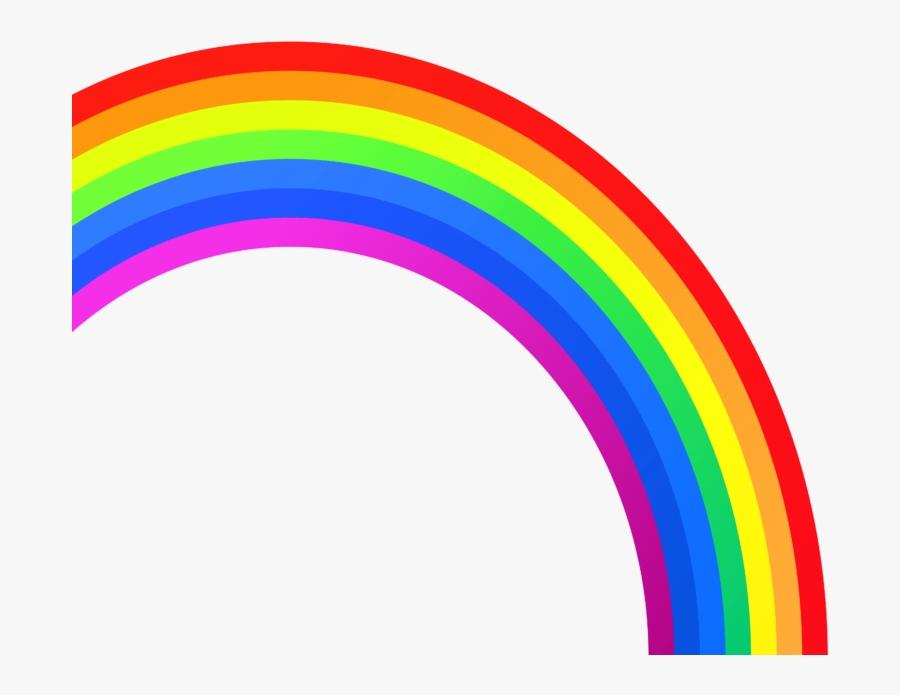 Half Rainbow Clipart , Free Transparent Clipart - ClipartKey