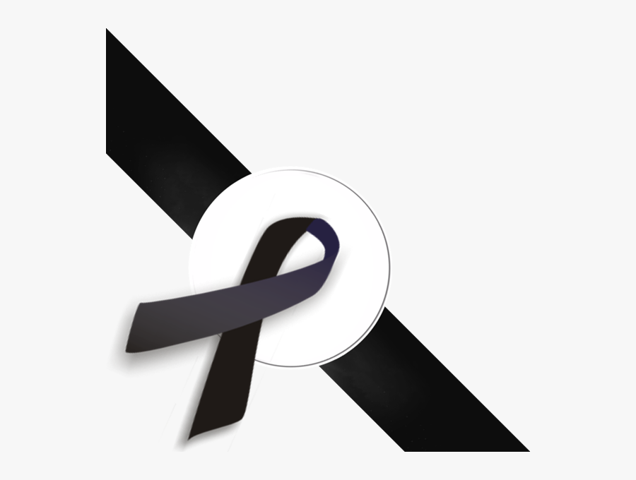 Black Ribbon Png- - Black Ribbon Mourning Png , Free Transparent ...