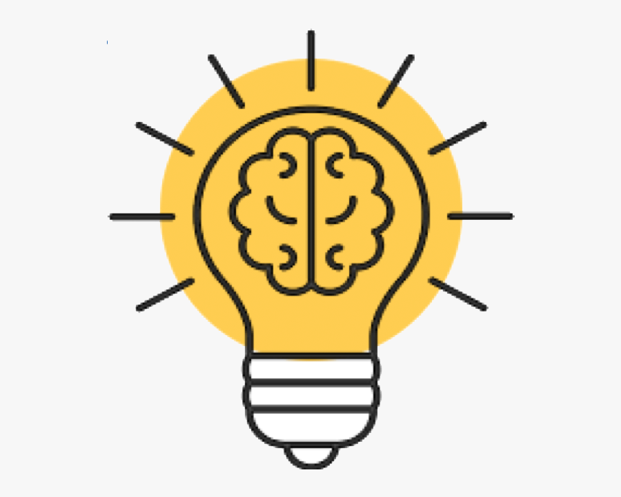 Brain And Light Bulb , Free Transparent Clipart - ClipartKey