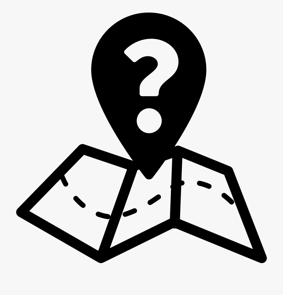 Image - Map Question Mark Icon , Free Transparent Clipart - ClipartKey