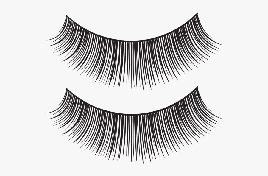Eyelash Strips Png Transparent - Clip Art Eyelashes Png , Free ...