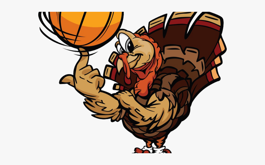 Turkey Shoot Cliparts - Turkey With A Basketball , Free Transparent ...