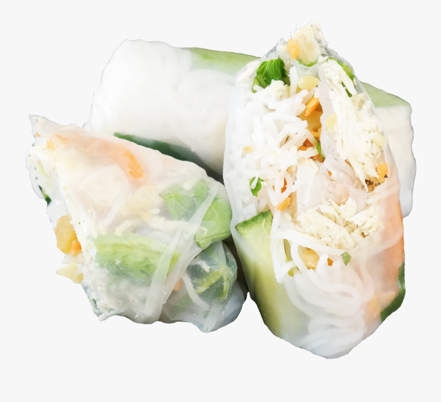 1 Chicken Spring Roll - Rice Paper , Free Transparent Clipart - ClipartKey