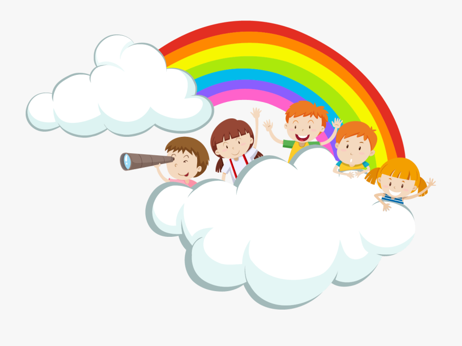 Curcubeu Copii , Free Transparent Clipart - ClipartKey