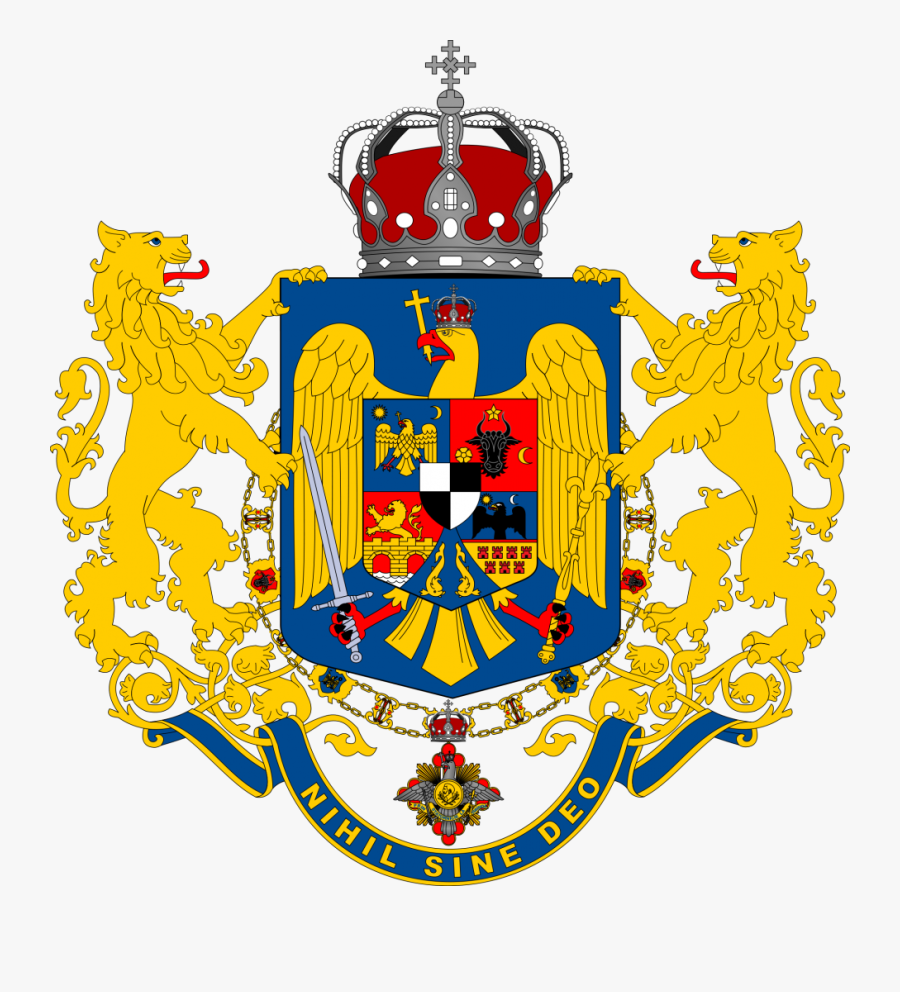 Royal Coat Of Arms Romania , Free Transparent Clipart - ClipartKey