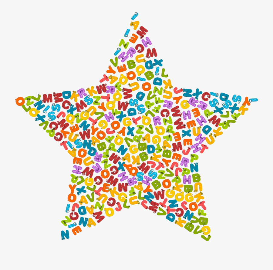 Ornament - Alphabet Star , Free Transparent Clipart - ClipartKey