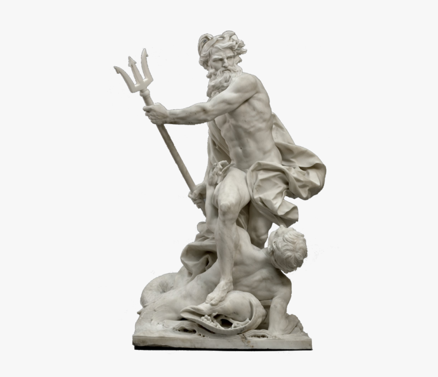 Statue Neptune Calming The Waves Classical Sculpture - Greek God Statue ...