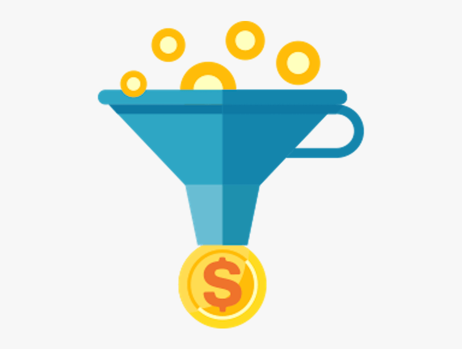 Funnel Cloud Clip Art - Higher Conversion Rates Icon , Free Transparent ...