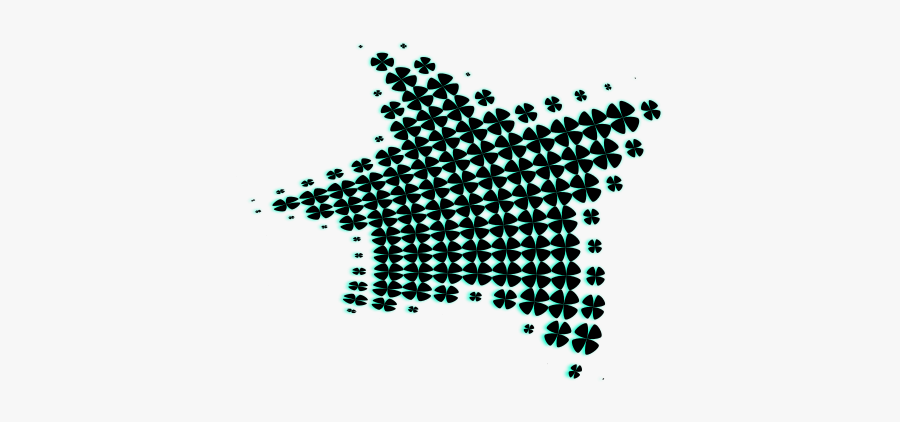 Trace With Shape - Distorted Star , Free Transparent Clipart - ClipartKey