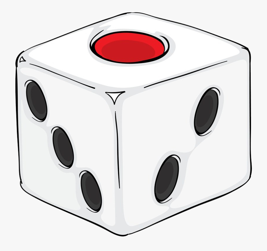 Transparent Dice Clipart - Board Game Illustration Png , Free ...