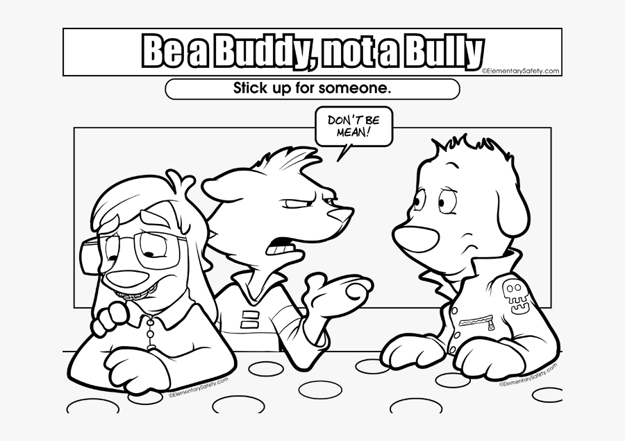 Anti Bullying Coloring Pages Anti Bullying Printables - Anti Bullying ...