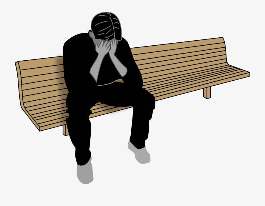 Depressed Man Png - Depression Png , Free Transparent Clipart - ClipartKey