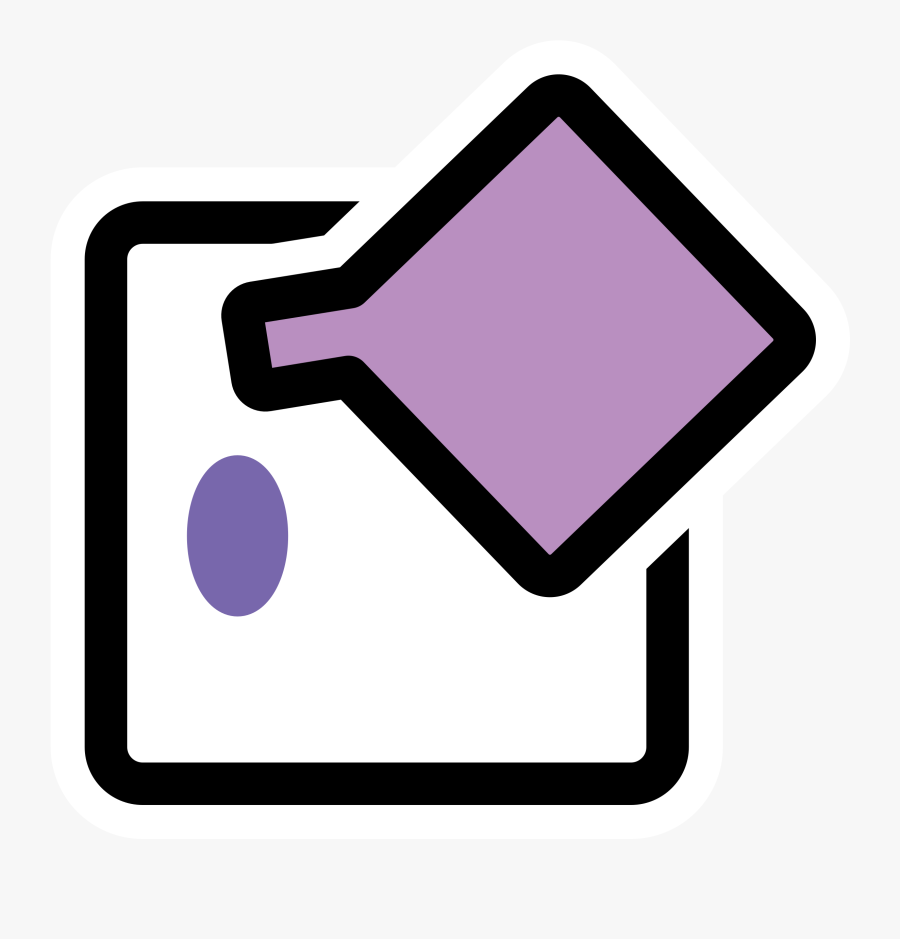 Clipart - Fill Tool Icon Png , Free Transparent Clipart - ClipartKey