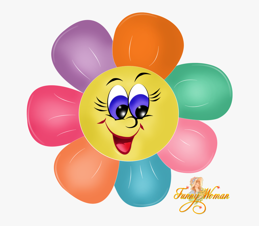 Windy Clipart Smiley - Smileys Flower Clip Art , Free Transparent ...