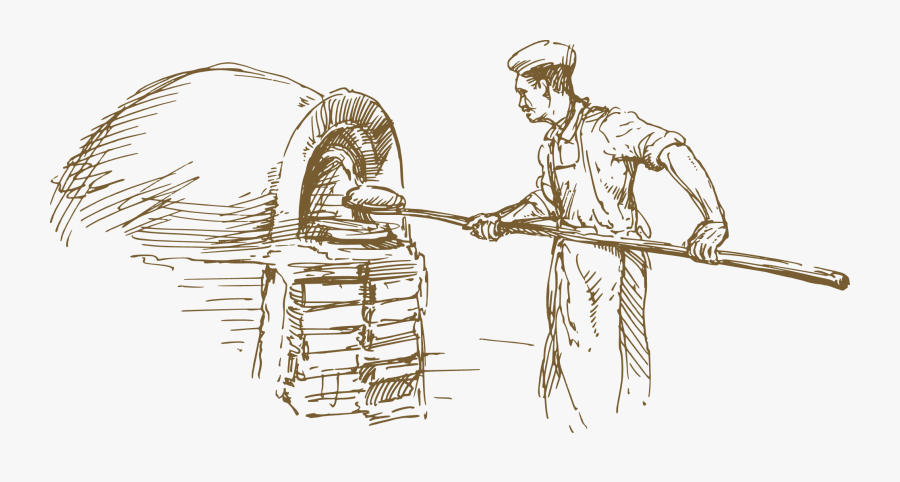 Clip Art Collection Of Free Bread - Bread Baker Drawing , Free ...