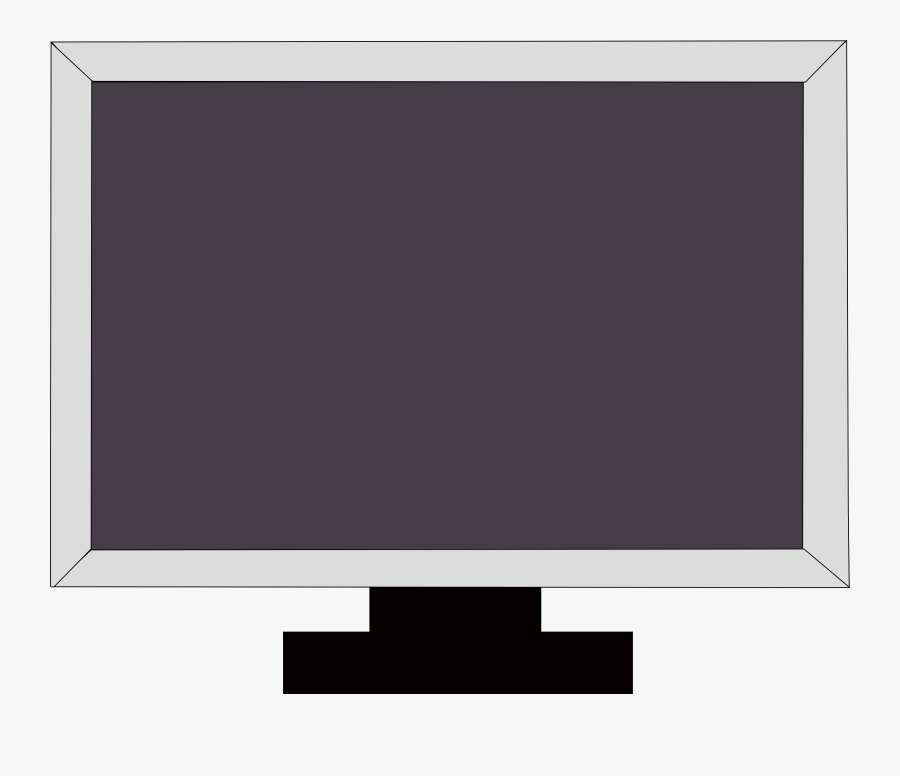 Simple Clipart Tv Set - Hdtv Clipart , Free Transparent Clipart ...