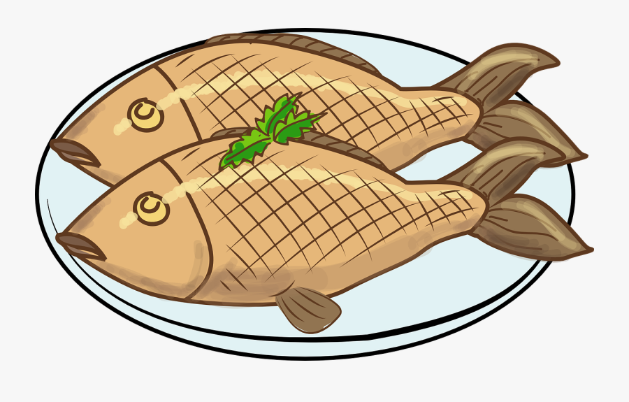 Clip Art Fish Fry Cartoon - Fried Fish Clipart Png , Free Transparent ...