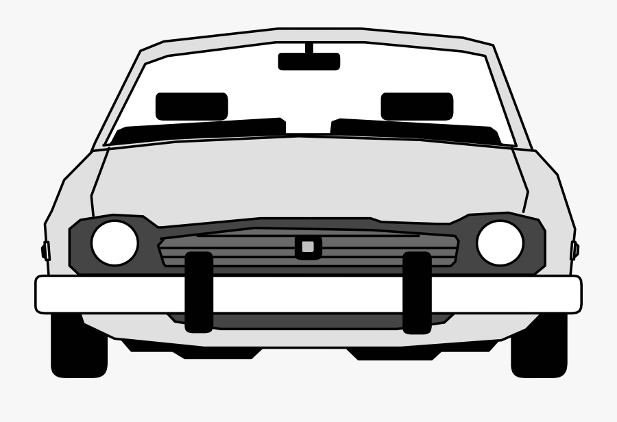 Car Clipart Front View - Car Front Window Cartoon , Free Transparent ...