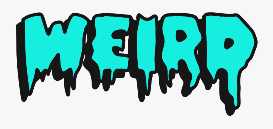 Weird Text Word Slime , Free Transparent Clipart - ClipartKey