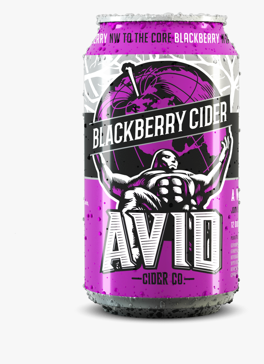 Atlas Cider Blackberry Avid Can 12 Fl Oz , Free Transparent Clipart ...
