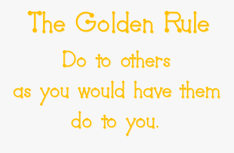 Golden Rule Art Freebie - Tan , Free Transparent Clipart - ClipartKey