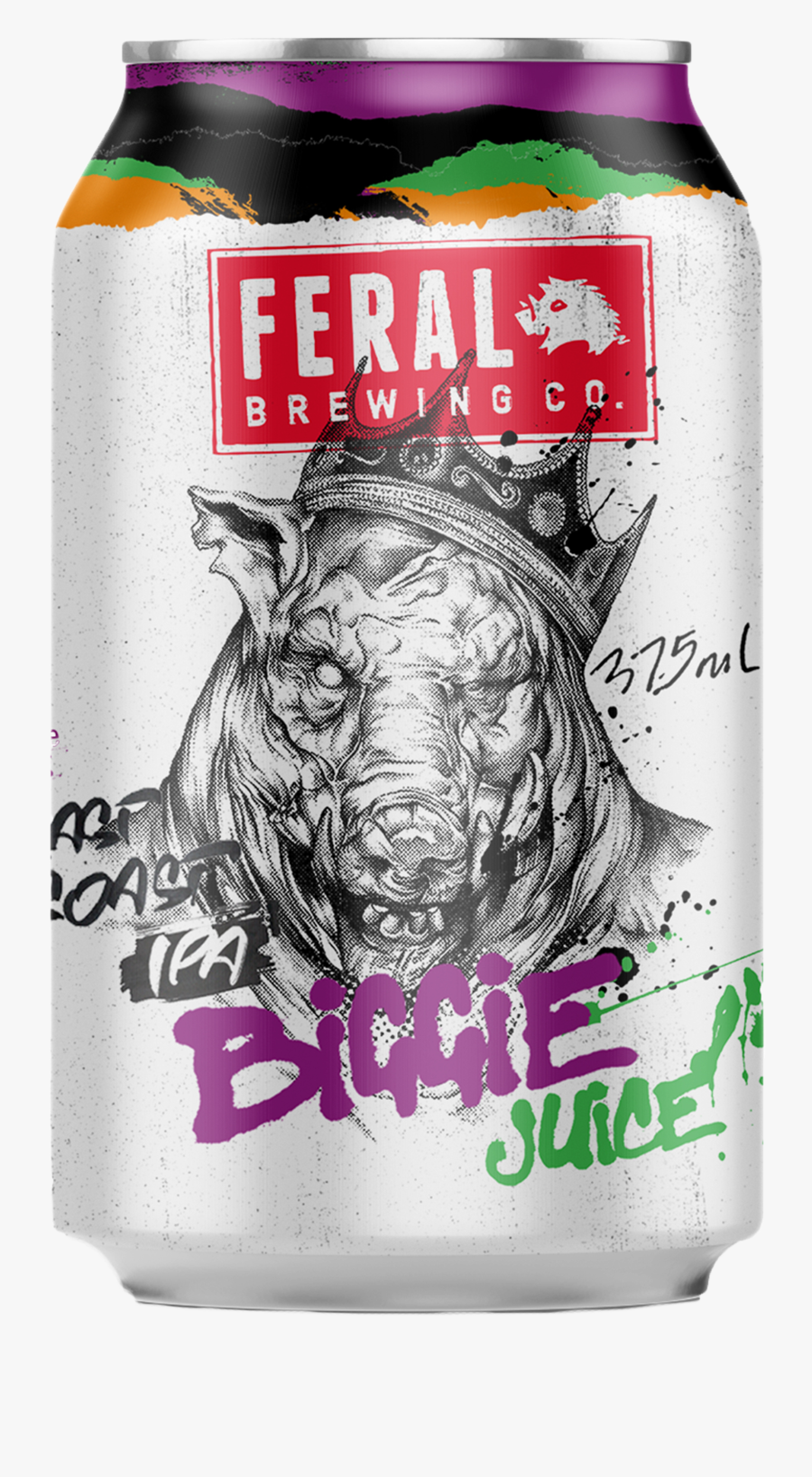 Biggie Juice Can High Res" Title="biggie Juice Can - Feral Brewing ...