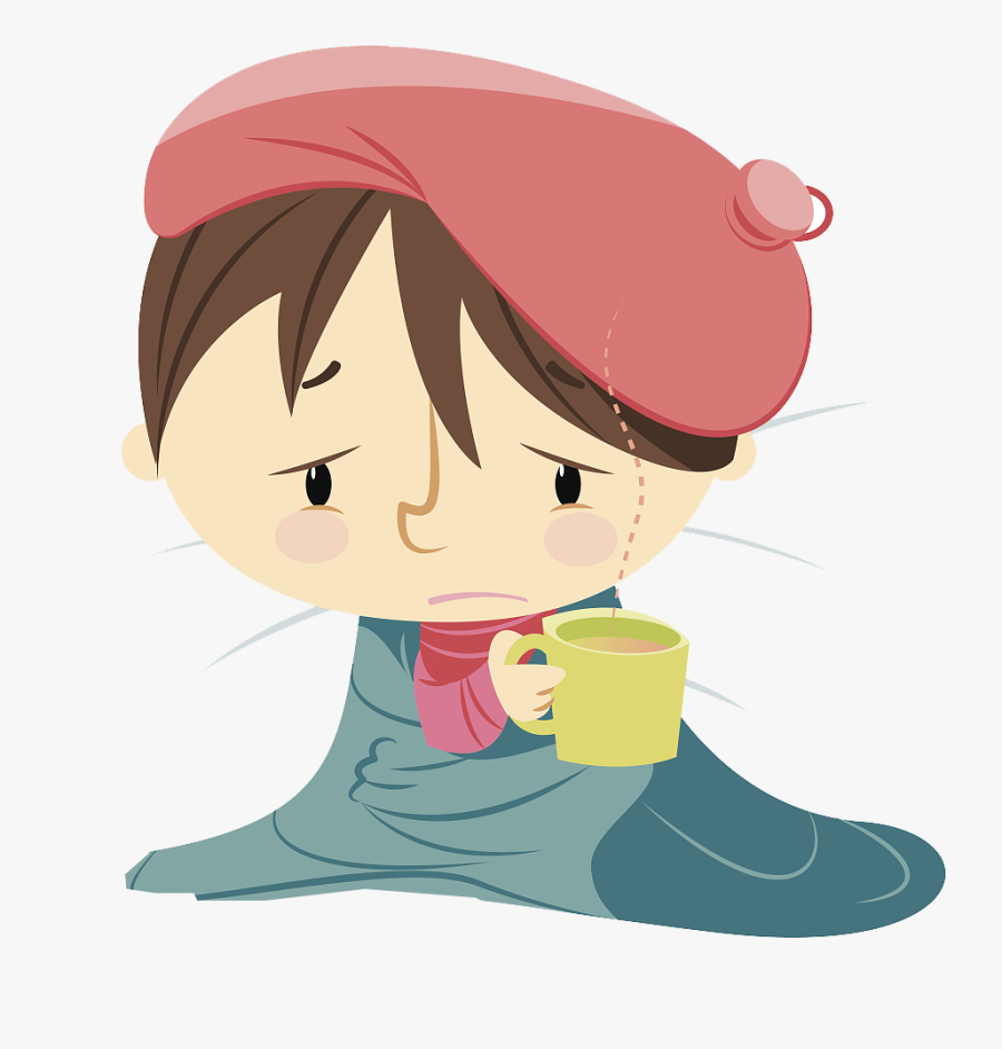 Child Influenza Illustration Sick - Cartoon Sick Png , Free Transparent ...