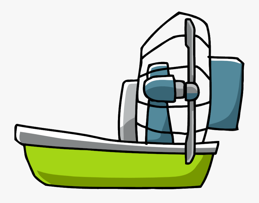 Airboat Scribblenauts Wiki Fandom - Air Boat Clip Art , Free ...