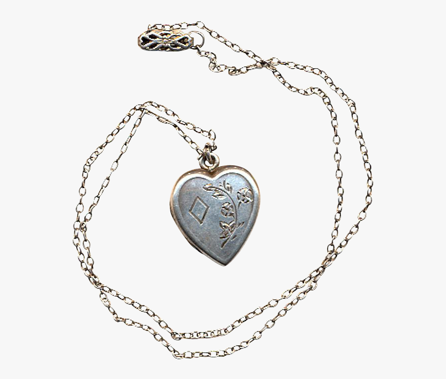 Heart Pendant Png Transparent - Heart Locket Transparent Background ...