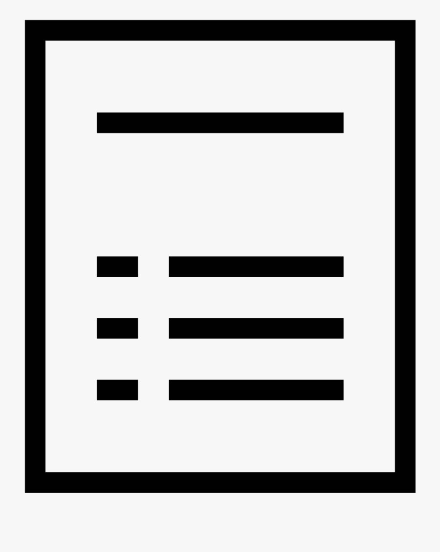 Purchase Order Icon - Monochrome , Free Transparent Clipart - ClipartKey