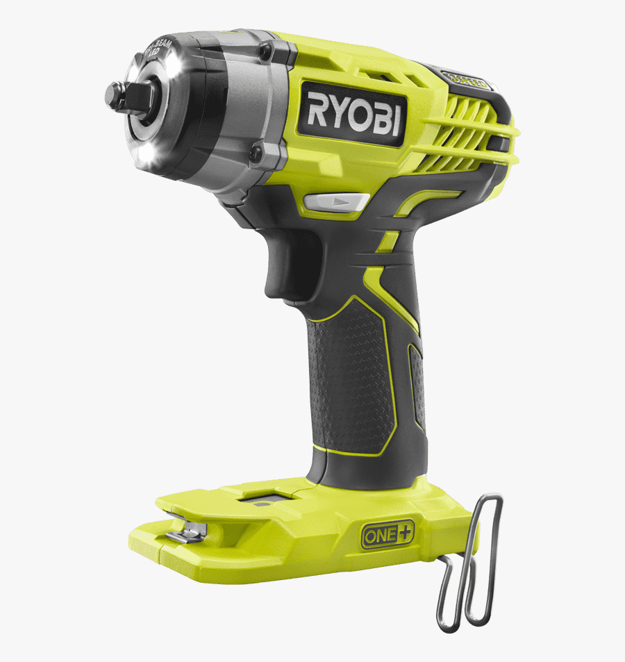 Transparent Power Tool Clipart - Ryobi Impact Wrench , Free Transparent ...