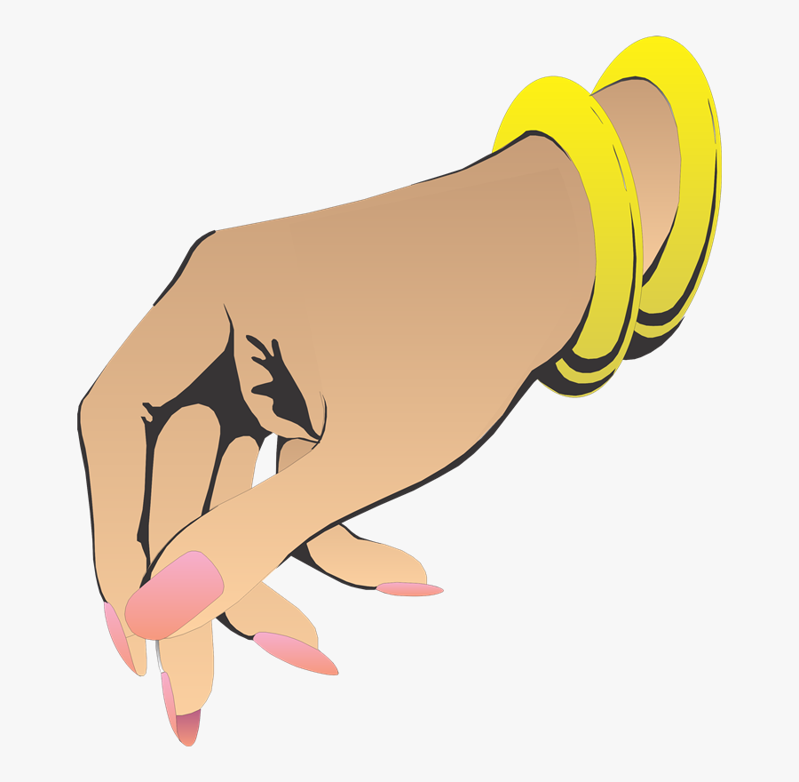 Finger Digit Hand Image Gif - Nails Graphic Transparent Background ...