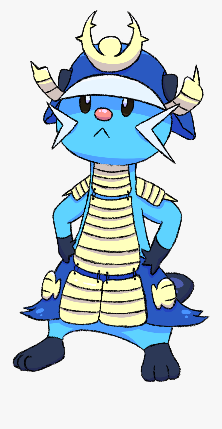 Dewott Cosplay Pok Mon - Dewott Samurai , Free Transparent Clipart ...
