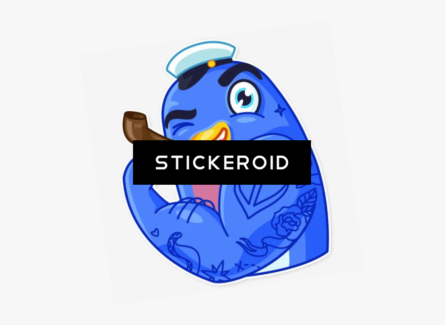 Flexed Biceps Bird Strong - Cartoon , Free Transparent Clipart - ClipartKey